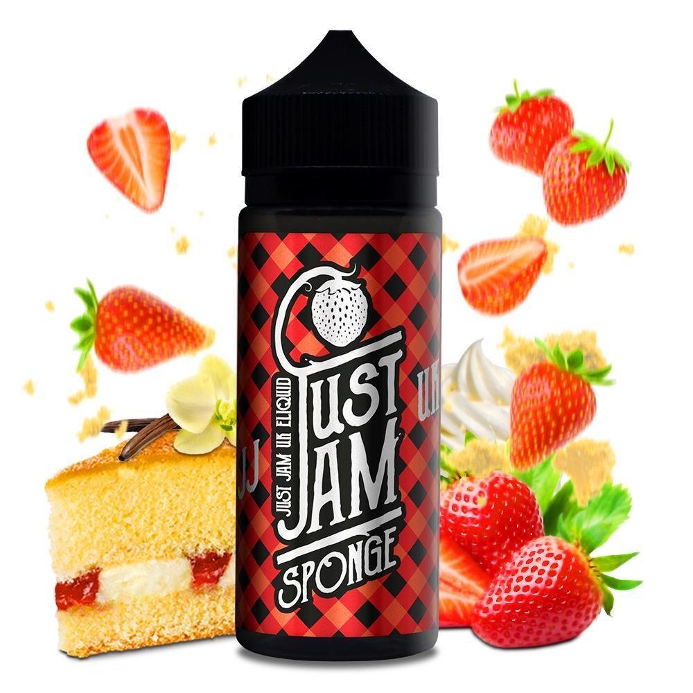 Just Jam Sponge 100ml Shortfill – Vape Sales
