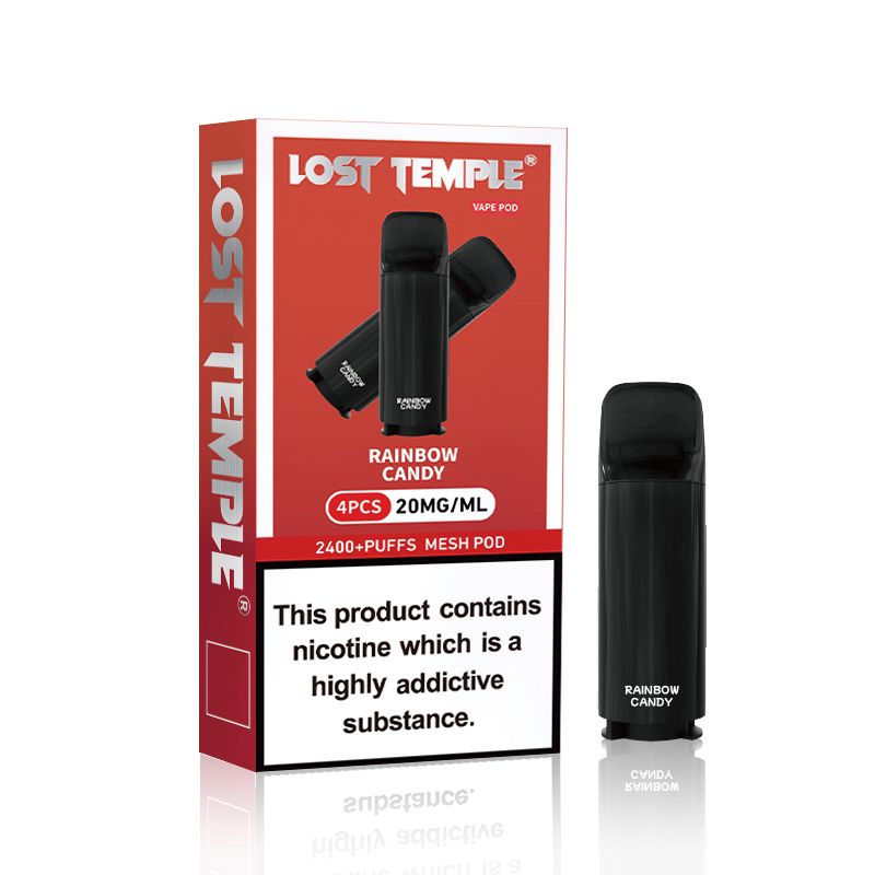 Lost Temple 2400 Puffs Pre-filled Pods - Pack of 4 – Vape Sales