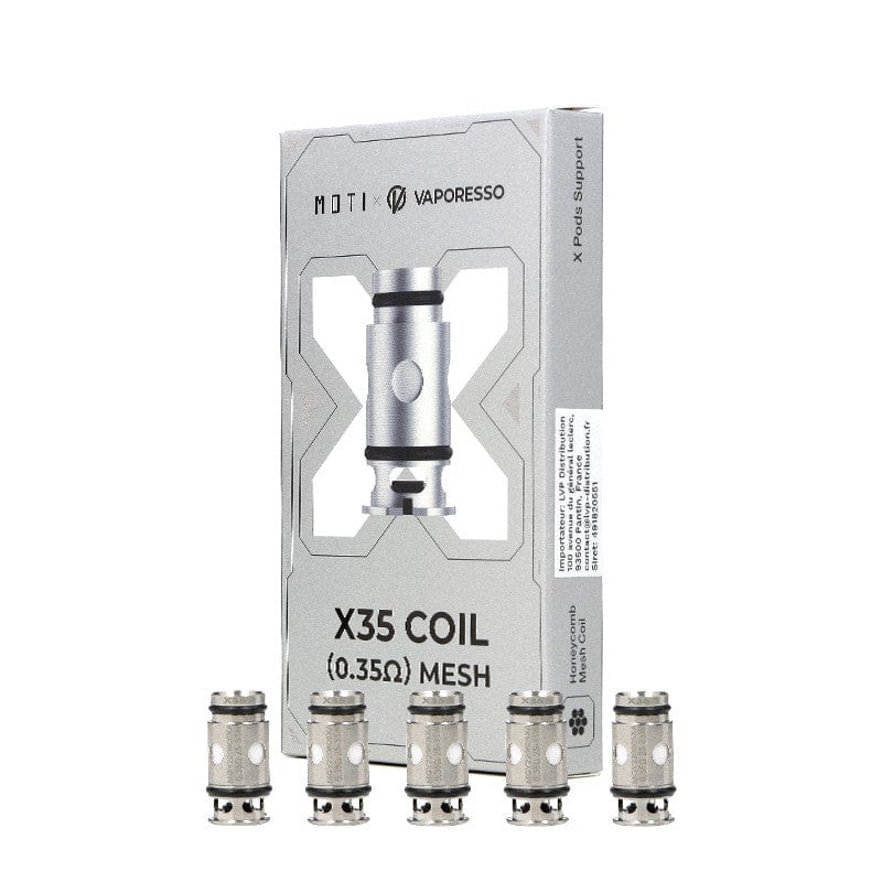 Vaporesso - X35 - 0.35Ohm Mesh Replacement Coils - 5pack – Vape Sales